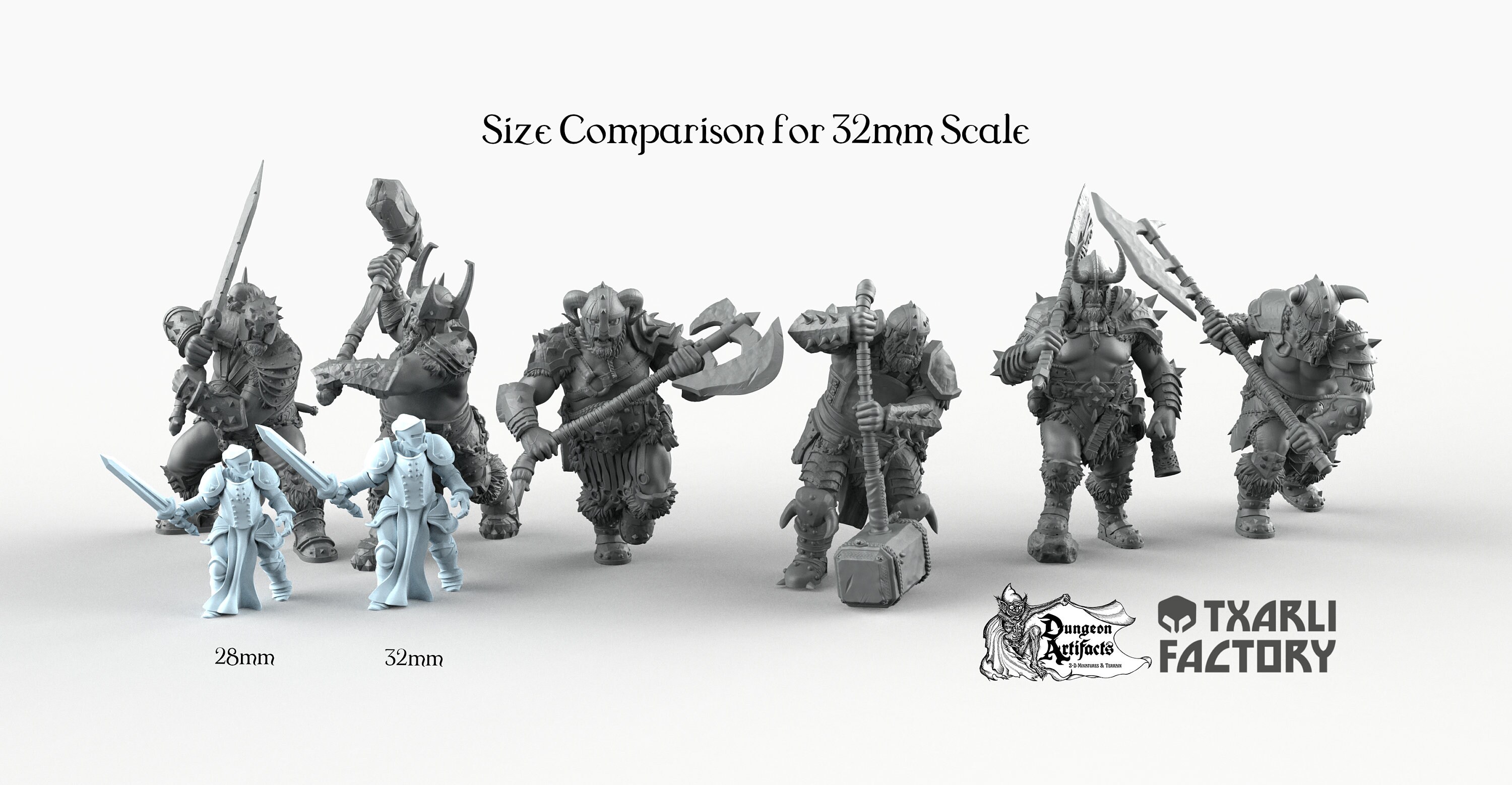 Ogre Thugs - Northern Ogres - Txarli Factory Monster D&D Dnd Pathfinder ...