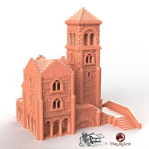 Stone City Building 6 - Arkenfel - Dark Realms Terrain Wargaming D&D ...
