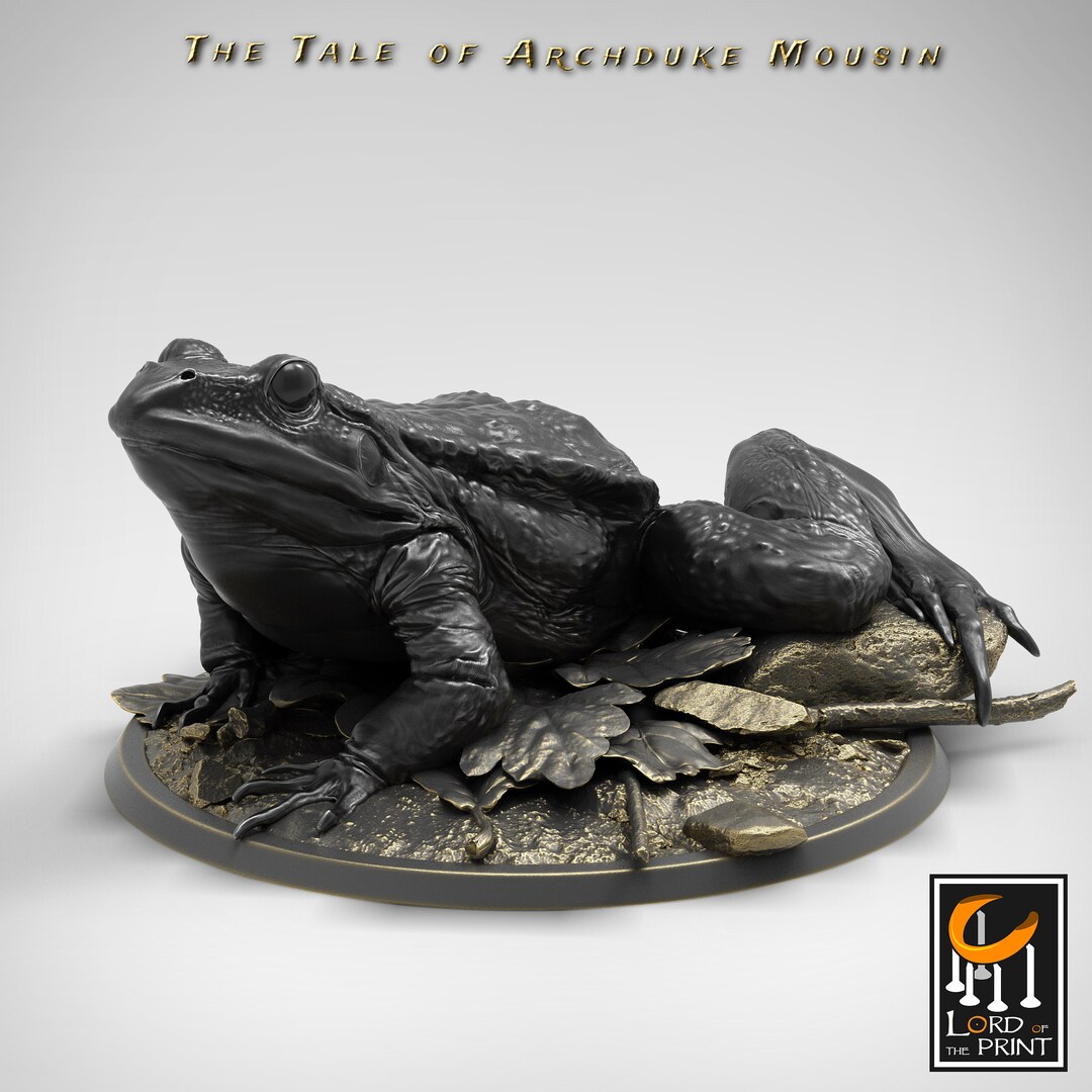 Laying Frog - Wild - the Tale of Archduke Mousin - Lord of the Print ...