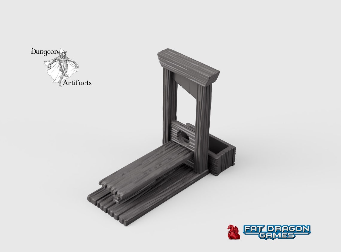 Dragonlock Ultimate Guillotine 28mm 32mm Wargaming Tabletop | Etsy