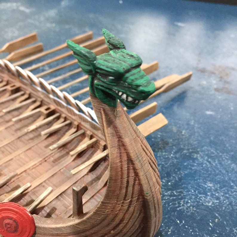 Viking Long Ship - Longship Apocalypse 15mm 28mm 32mm Wargaming Terrain ...