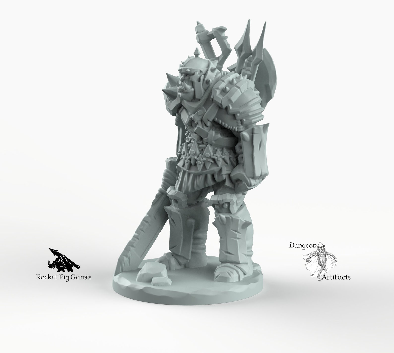 Orc Weaponsmaster - Weaponmaster Weapon Master Miniatures Monster ...