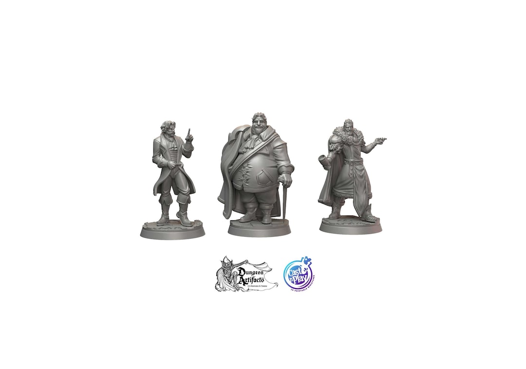 Noblemen - Royal Feast - Castnplay Wargaming D&D Dnd - Etsy