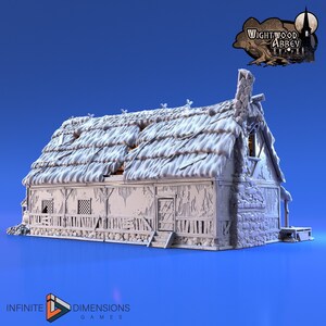 Infirmary of the Plagued - 28mm 32mm Wightwood Abbey Wargaming Tabletop ...