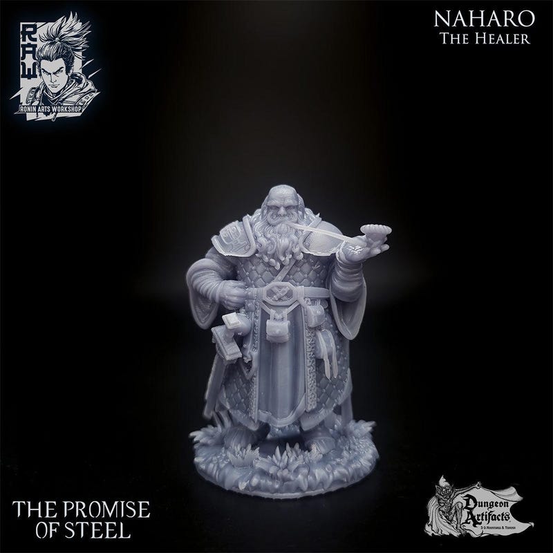 D&d Miniatures Healer - Etsy