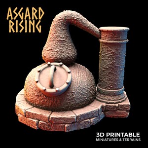 Dwarven Distillery and Brewery - Asgard Rising - Wargaming D&D Dnd - Etsy