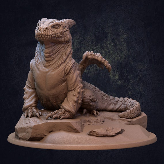 Desert Burrower Dragon Desert Burrower and Trapper Pack - Etsy