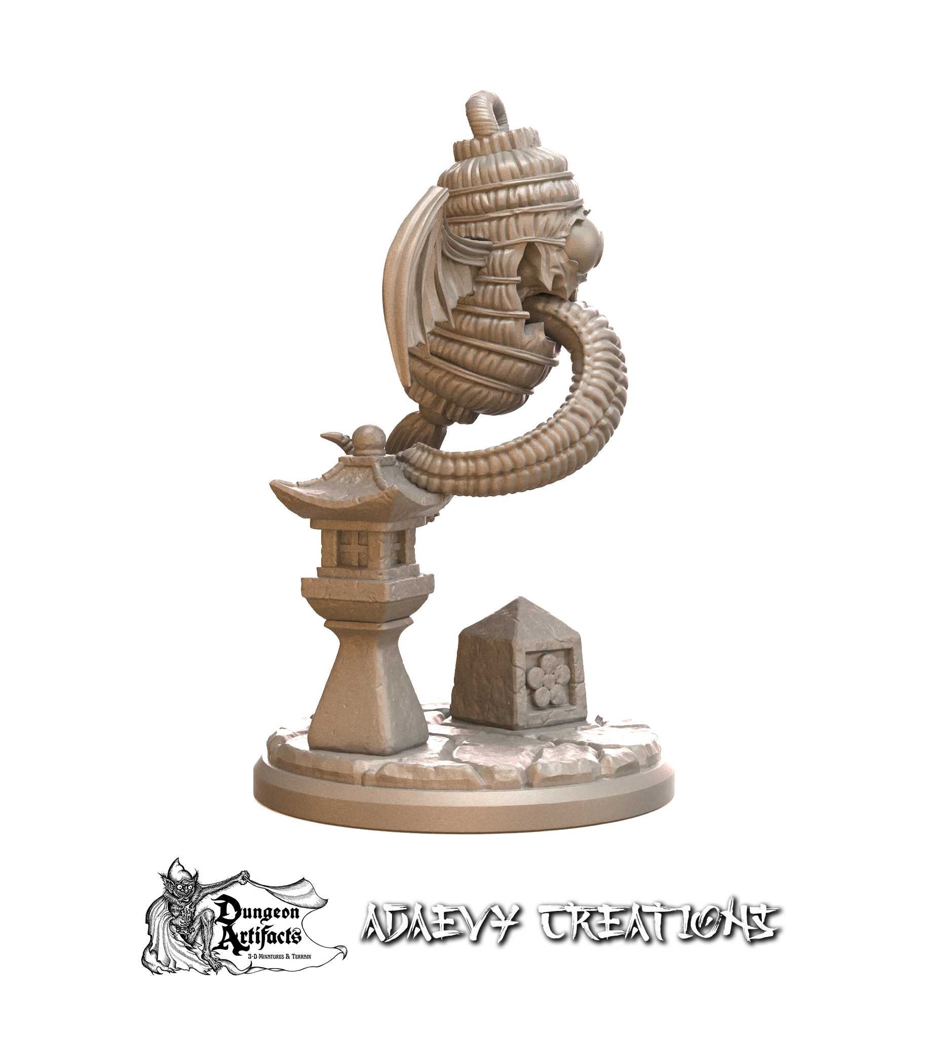 Chochin-obake the Yokai Encounter Adaevy Creations - Etsy