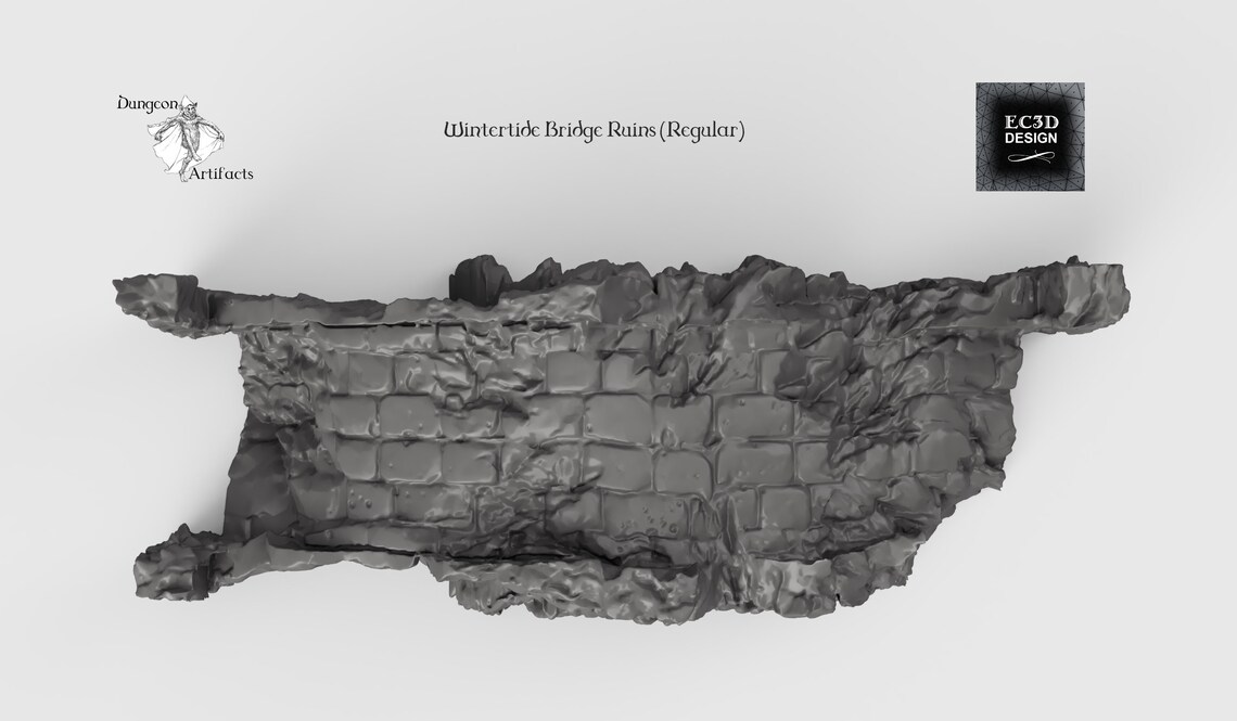 Wintertide Bridge Ruins 15mm 28mm 32mm Wilds Wargaming | Etsy