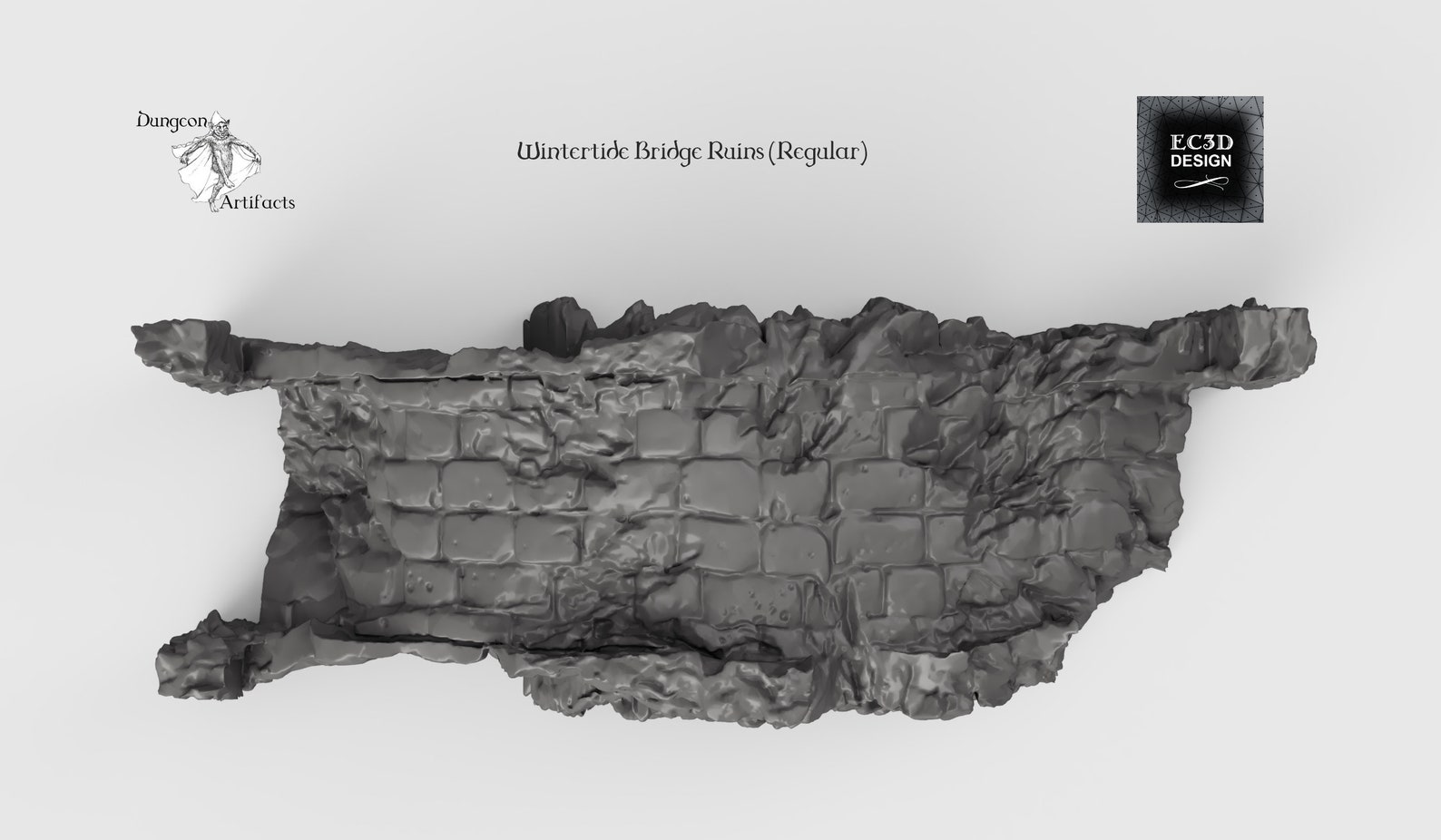 Wintertide Bridge Ruins - 15mm 28mm 32mm Wilds Wargaming Terrain - Etsy