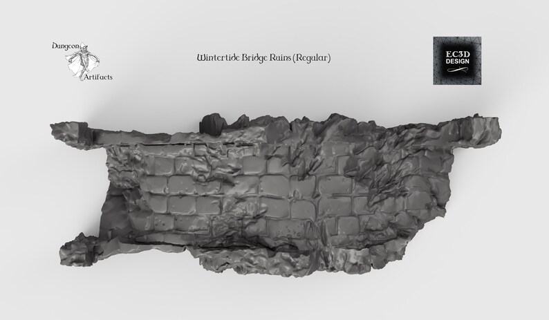 Wintertide Bridge Ruins 15mm 28mm 32mm Wilds Wargaming - Etsy