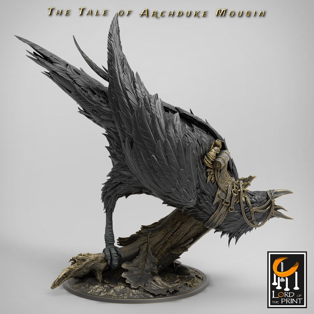 Raven - Saddled - the Tale of Archduke Mousin - Lord of the Print ...