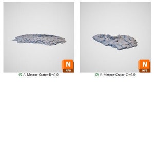 Meteor Craters - Cities of Ramshackle and Ruin - Printable Scenery ...