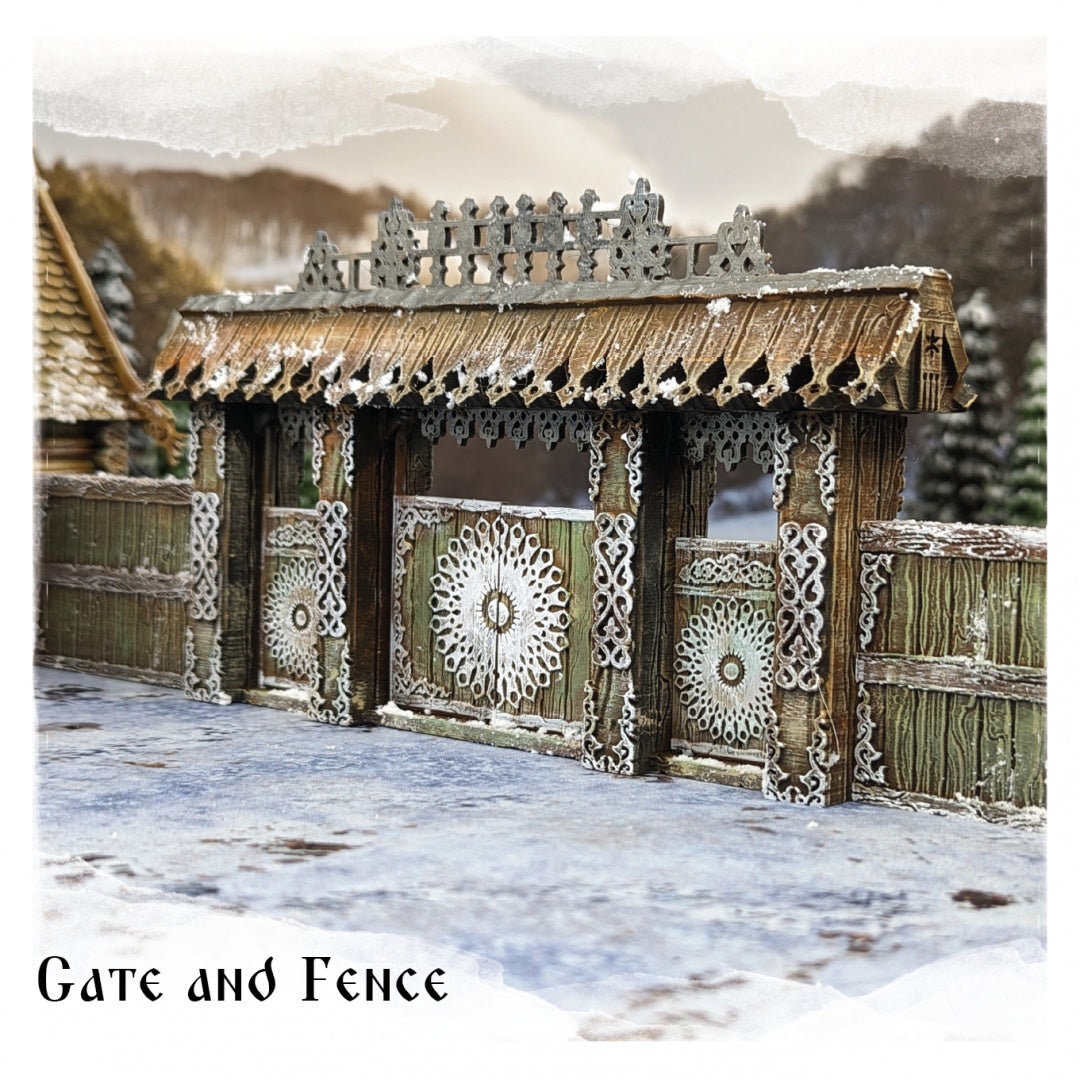 Gate and Fence - Morozivka, City of the Frost - Multiverse - Terrain ...