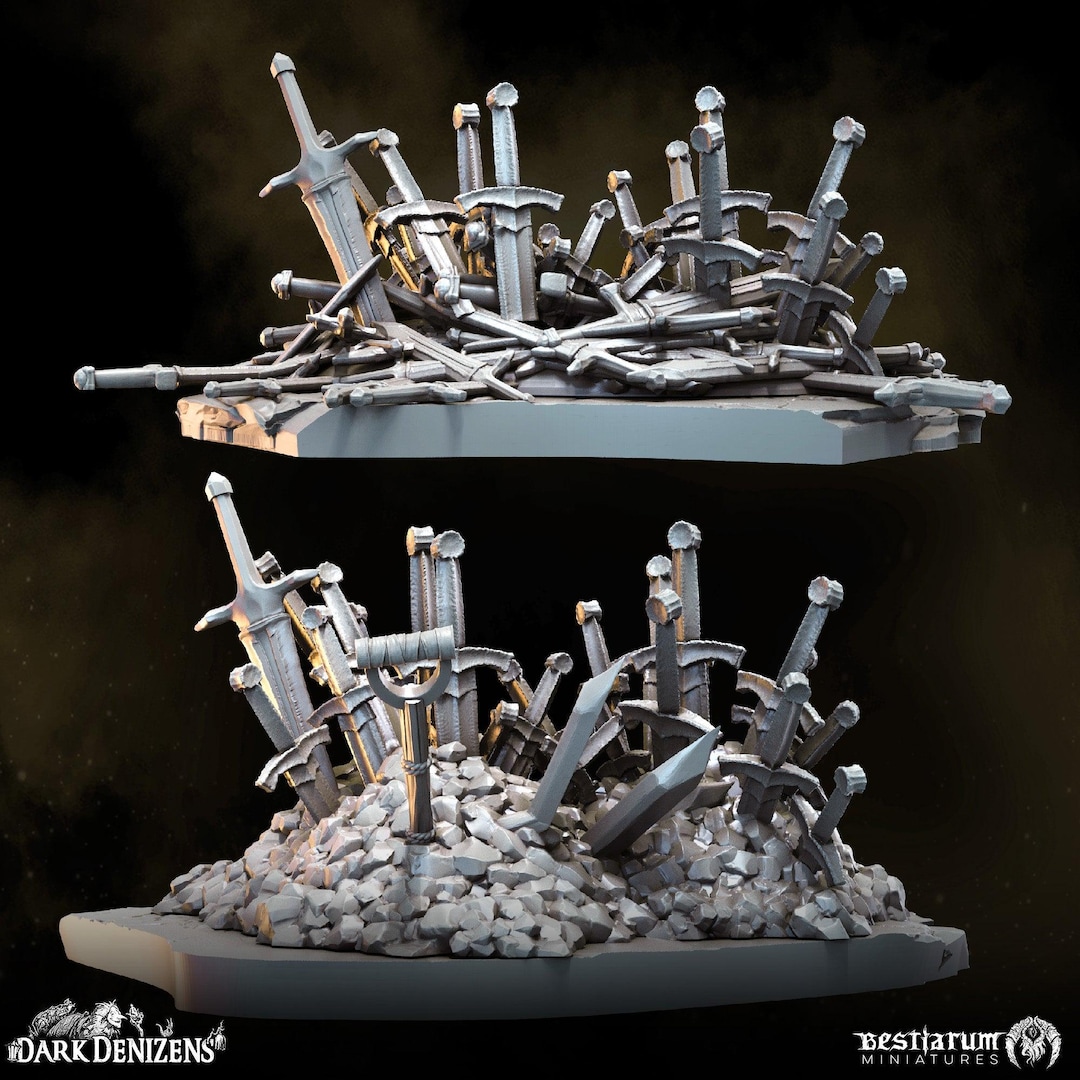 Sword Piles | Dark Denizens | Bestiarum | Miniatures D&D Wargaming Dnd ...