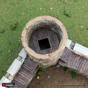 King's Round Tower - King and Country - Printable Scenery Terrain ...