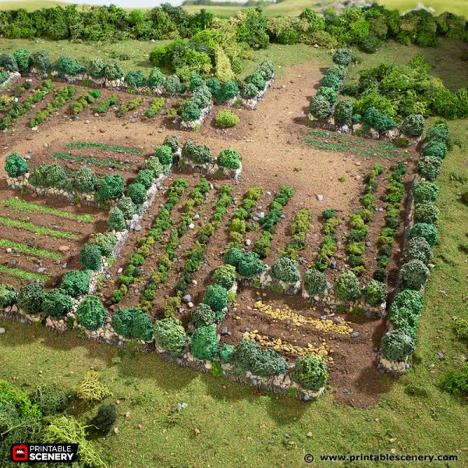 Bocage King and Country Printable Scenery Terrain - Etsy