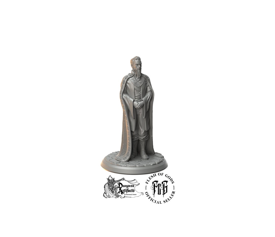 Cult Counselor - Flesh of Gods Miniatures Wargaming D&D Dnd Pathfinder ...