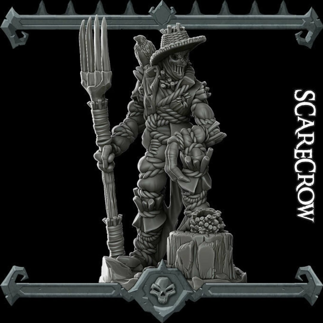 The Scarecrow - Wargaming Miniatures Rocket Pig Games D&D Dnd ...