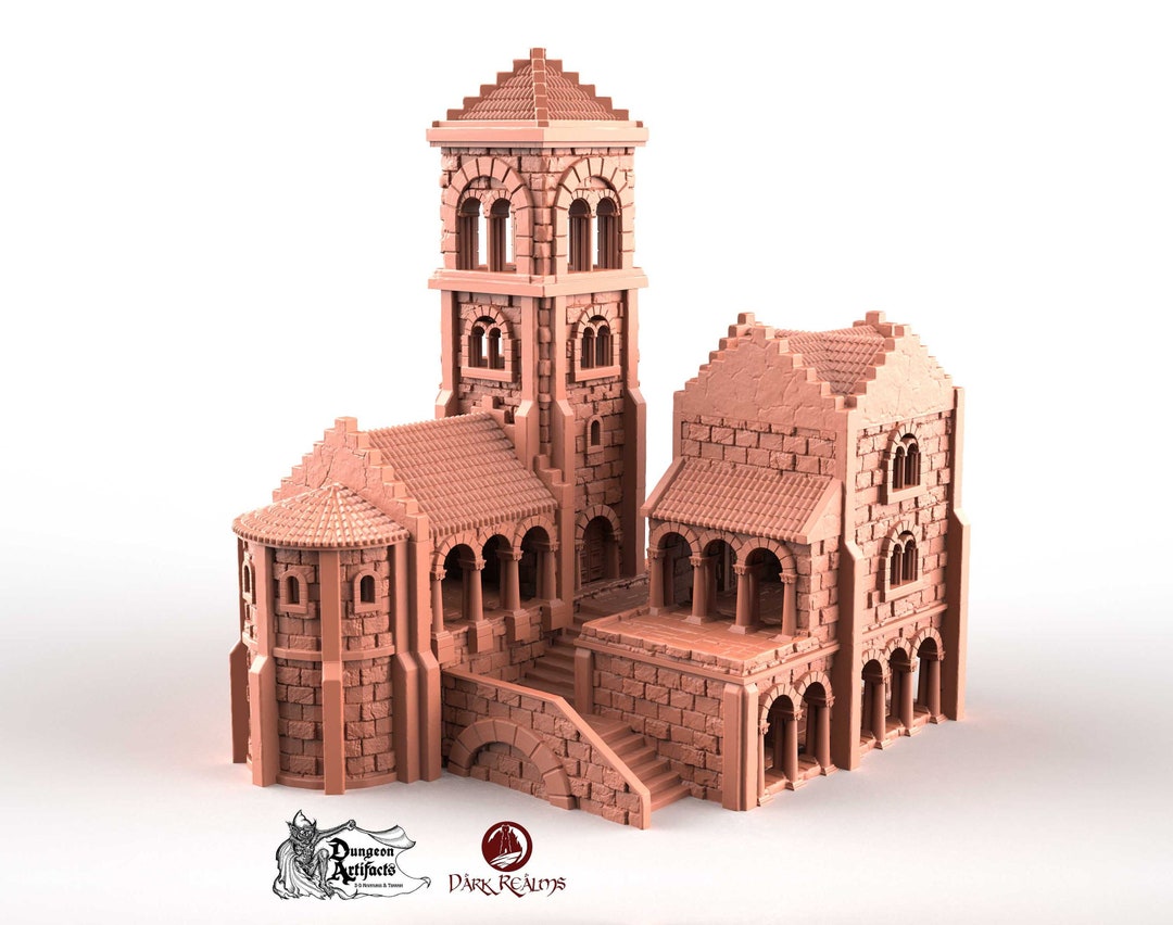 Stone City Building 6 - Arkenfel - Dark Realms Terrain Wargaming D&D ...