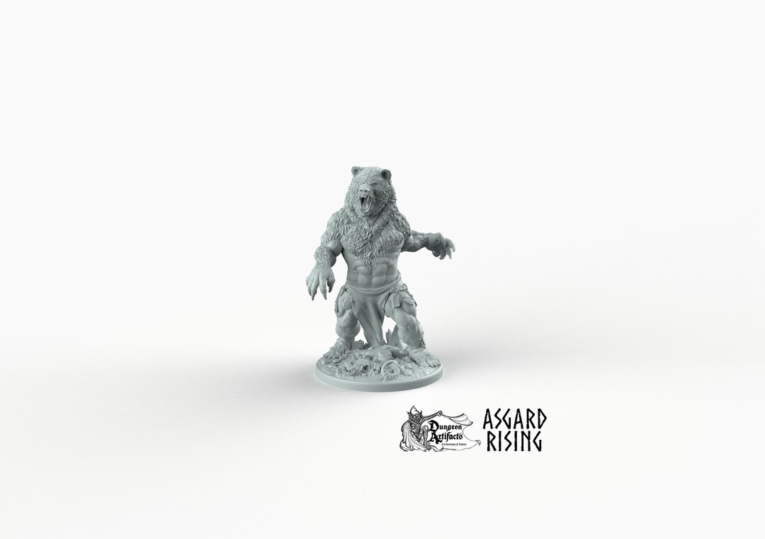 Shapeshifter Berserkir Werebear - Asgard Rising Monster D&D Dnd ...