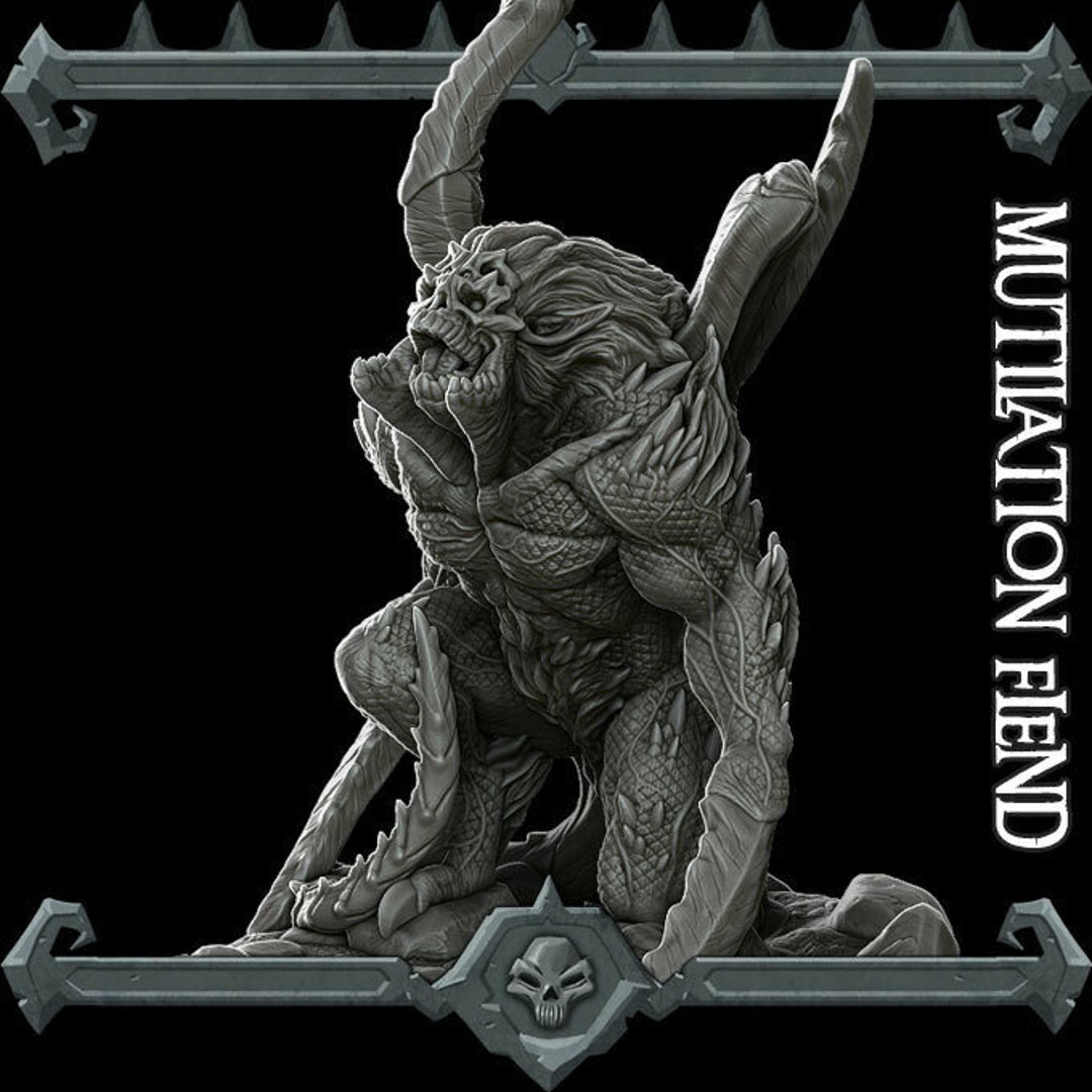 Mutilation Fiend - Wargaming Miniatures Rocket Pig Games D&D Dnd ...