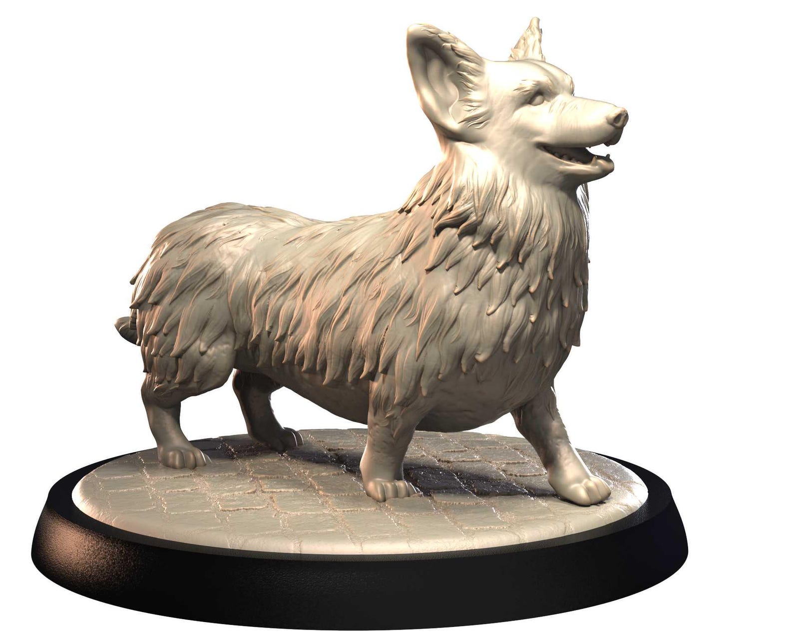 Corgi - Dogs Vol 1 - 3D IP Studios - Terrain Wargaming D&D Dnd 28mm ...