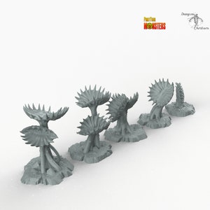 Carnivorous Plants Print Your Monsters Fantastic Plants and Rocks Resin ...