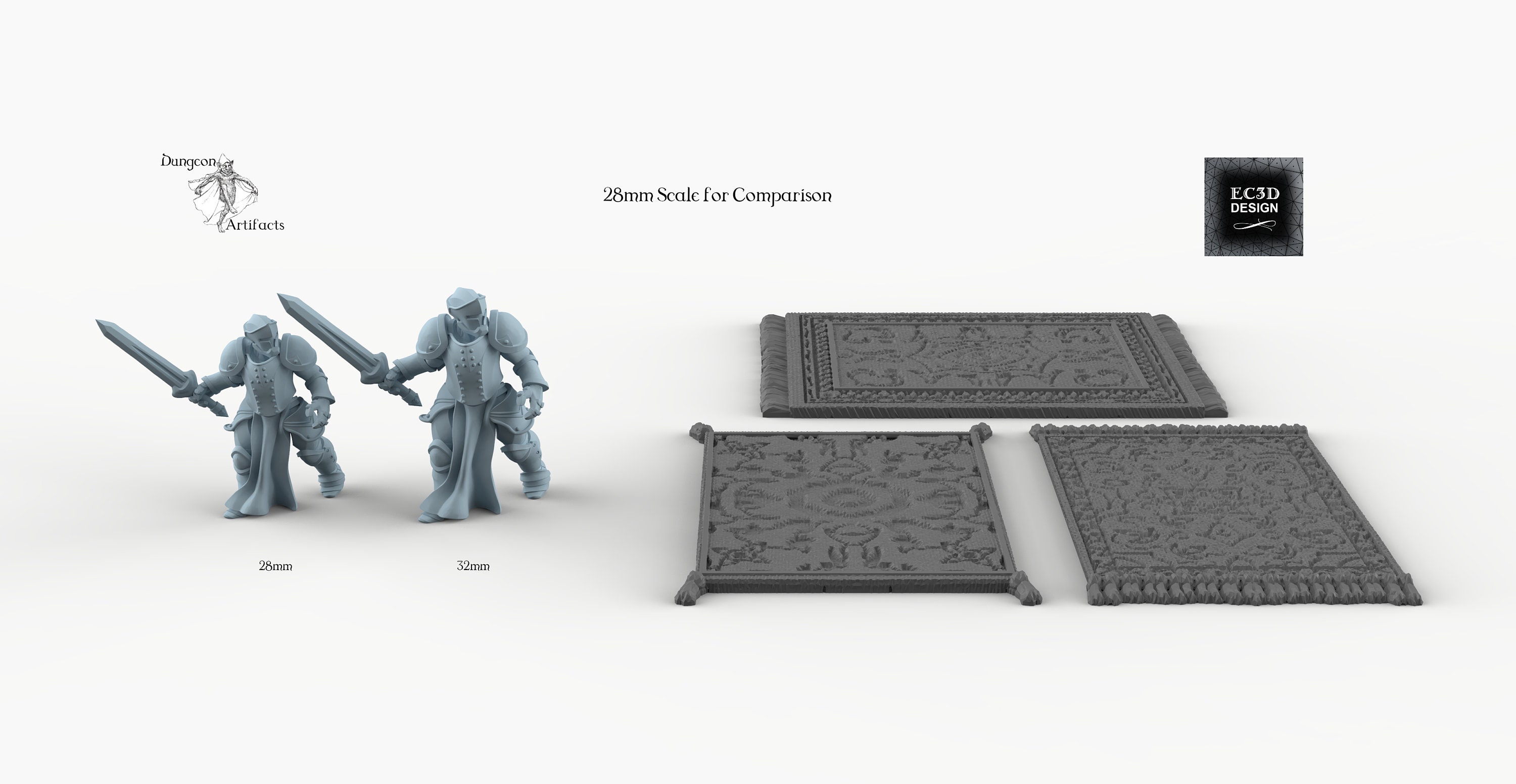 Persian Rugs 28mm 32mm 42mm Empire of Scorching Sands - Etsy