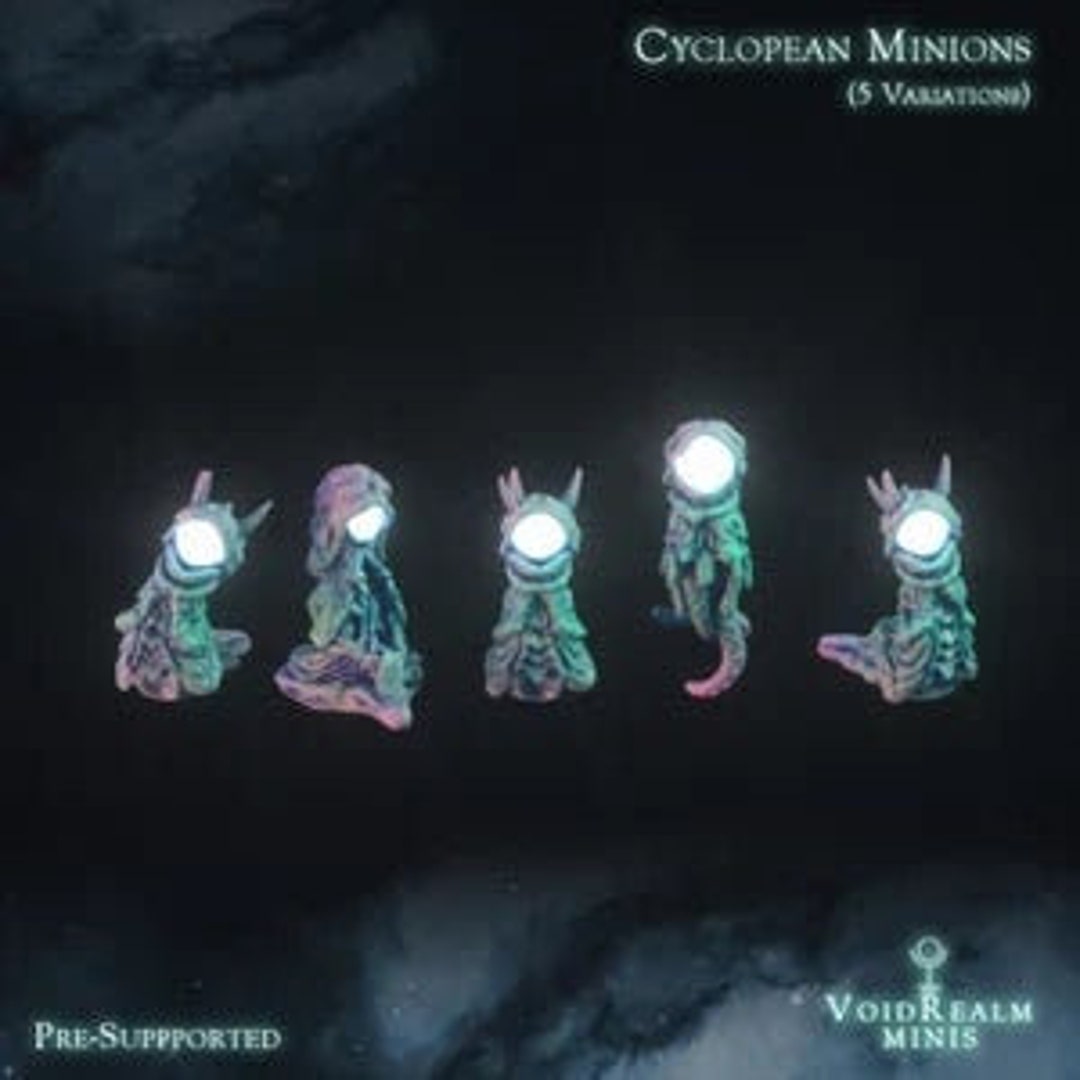 Cyclopean Worms- Invasion of the Eye Monsters - Voidrealm Minis ...