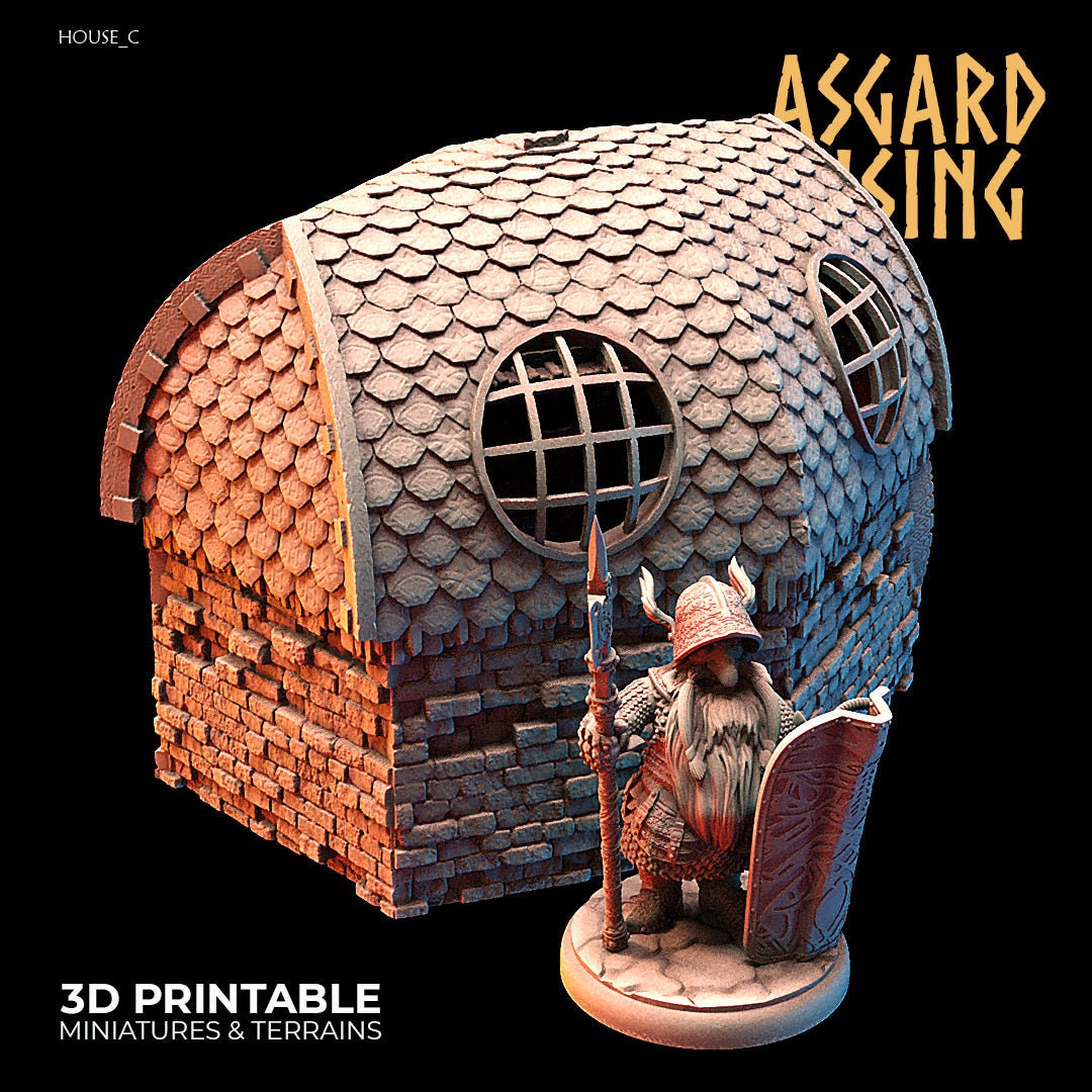 Dwarven Industrial Architecture - Asgard Rising - Wargaming D&D Dnd - Etsy