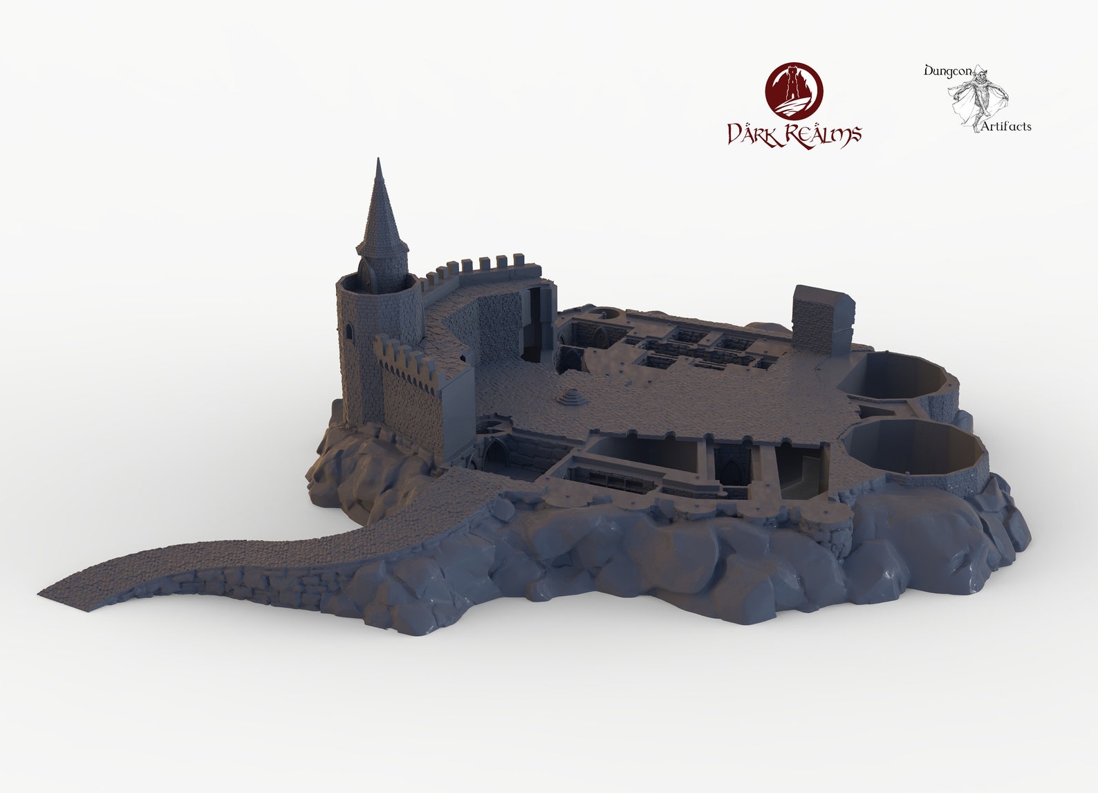 Dracul Base 15mm 28mm 32mm Dracula Dark Realms Medieval Scenery Dungeon ...