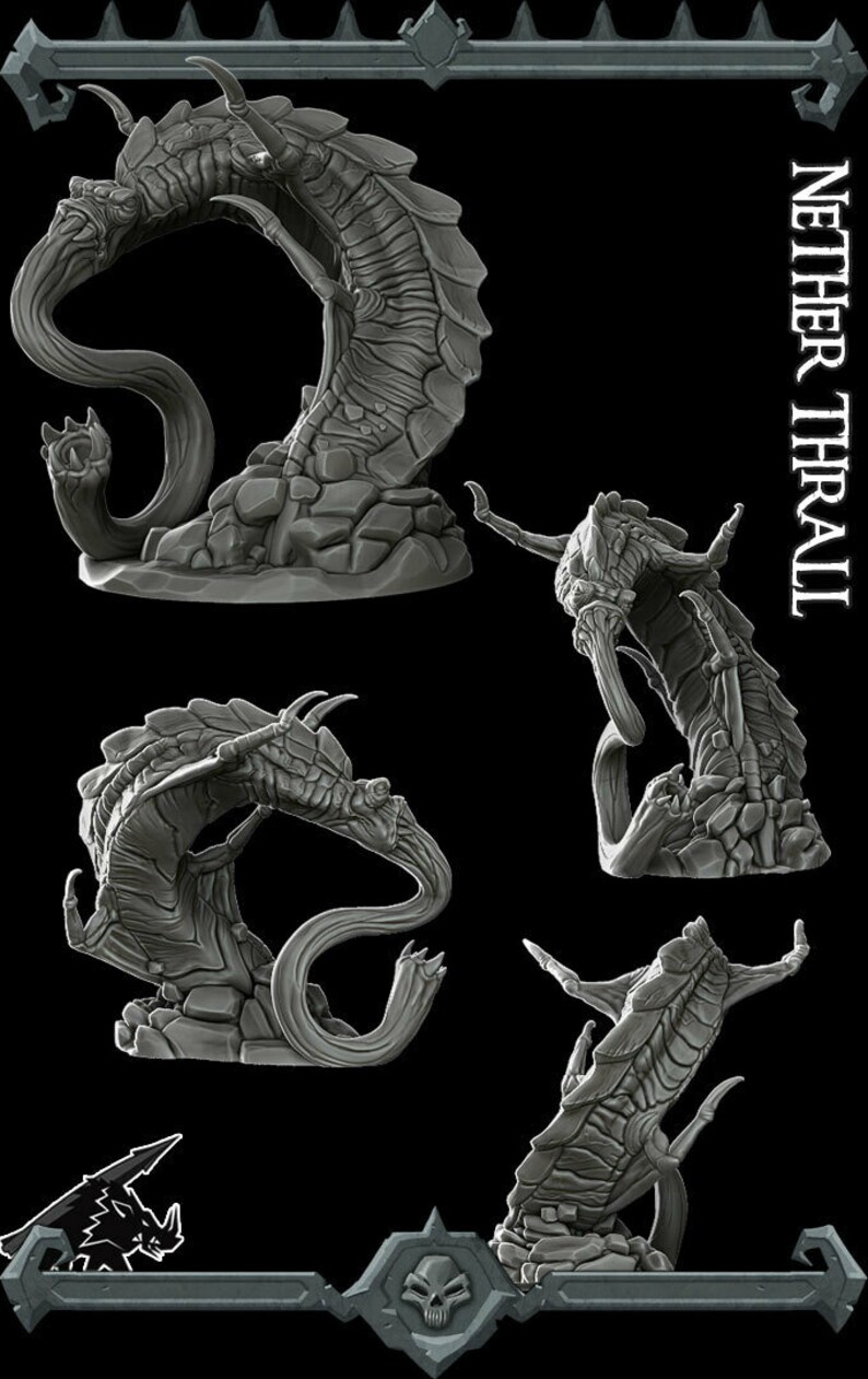 Nether Thrall Wargaming Miniatures Monster Rocket Pig Games - Etsy