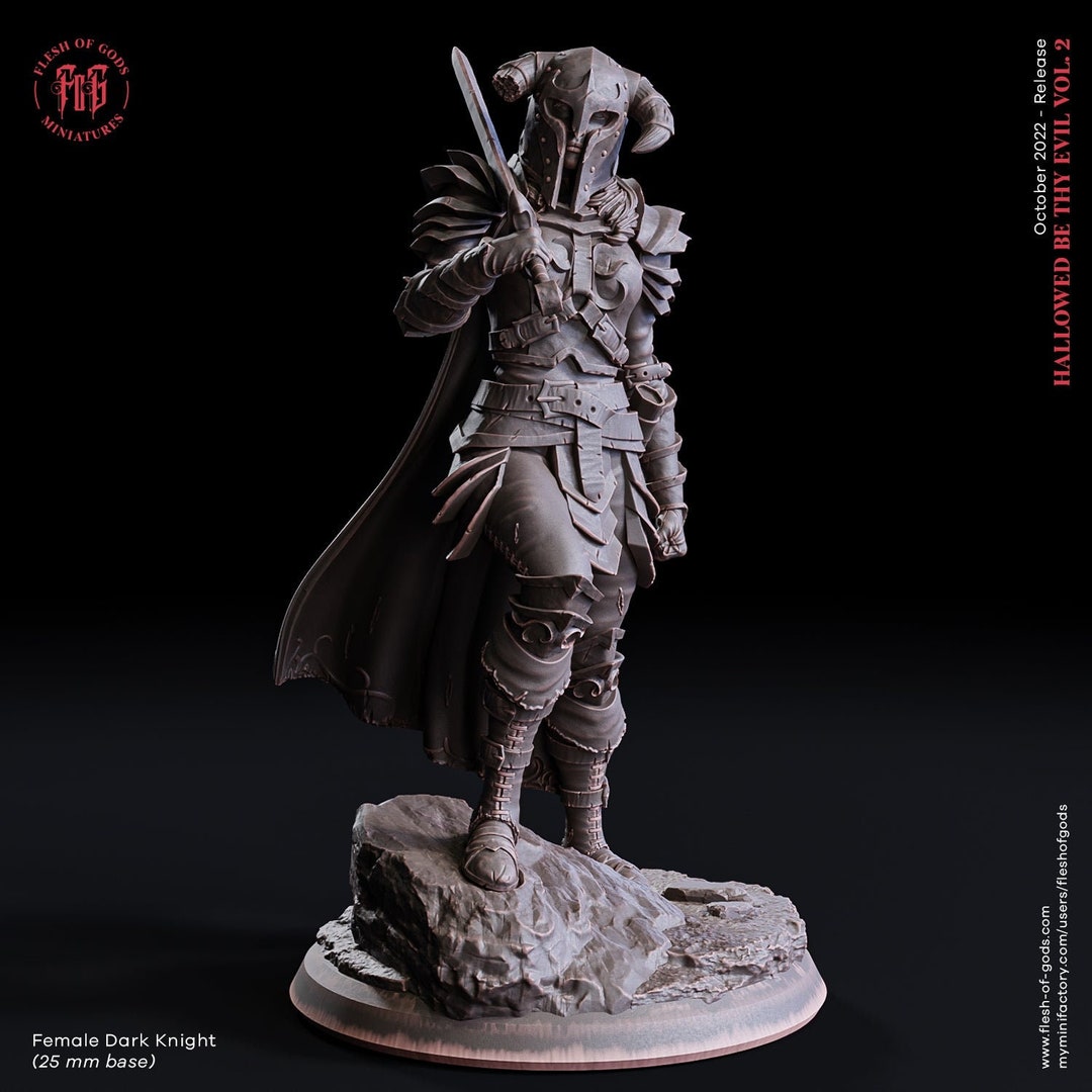 Female Dusk Knight - Hallowed Be Thy Evil Pt2 - Flesh of Gods ...