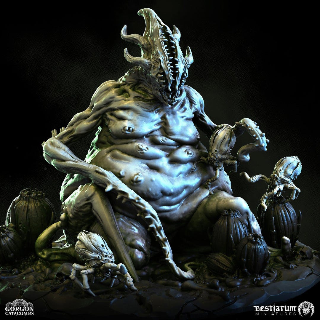 Amah - Parasite Mother | Gorgon Catacombs | Bestiarum | Miniatures D&D ...