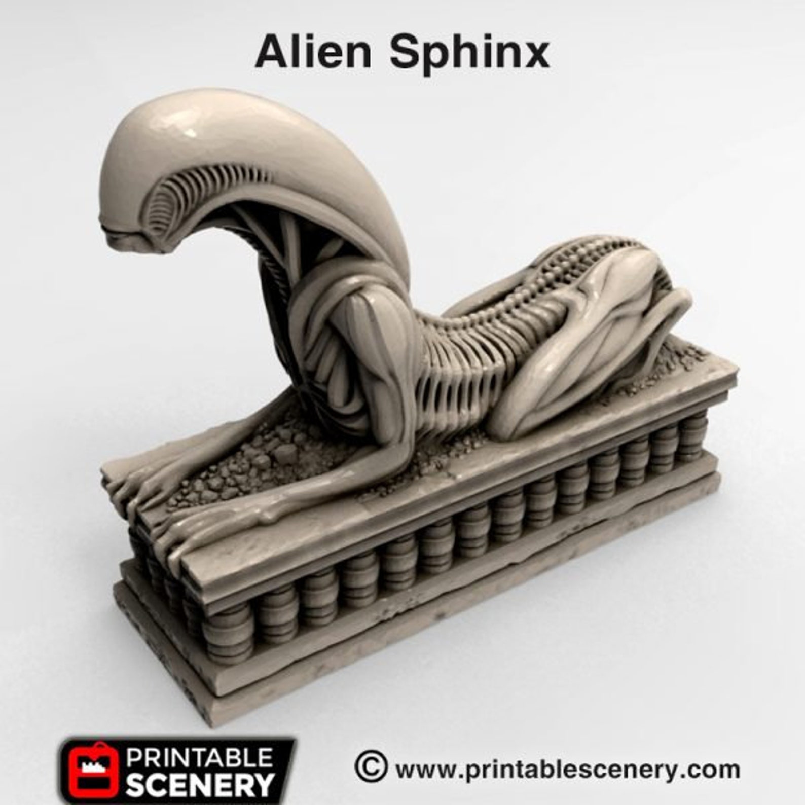 Alien Sphinx 15mm 28mm 32mm 42mm Alien Sphynx Brave New - Etsy