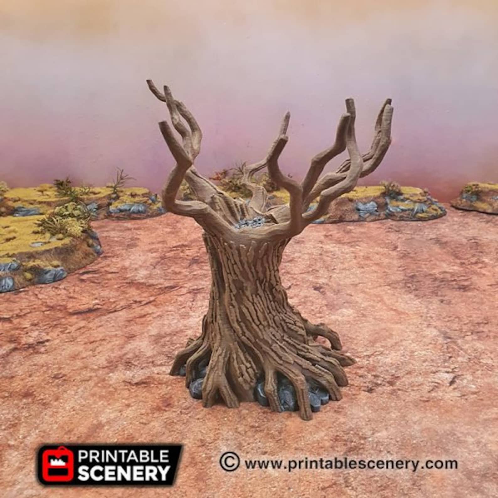 Twisted Trees - 15mm 28mm 20mm 32mm Brave New Worlds Wasteworld ...