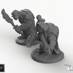 Fomorian Giants Fomorians EC3D Skyless Realms Wargaming Miniatures D&D ...
