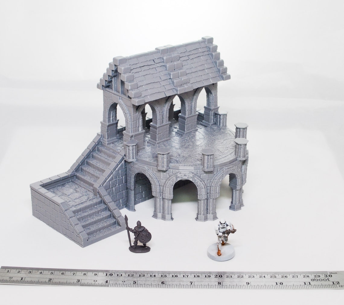 Stormguard Chapel 28mm 32mm 37mm Wargaming Terrain D&D Dnd | Etsy