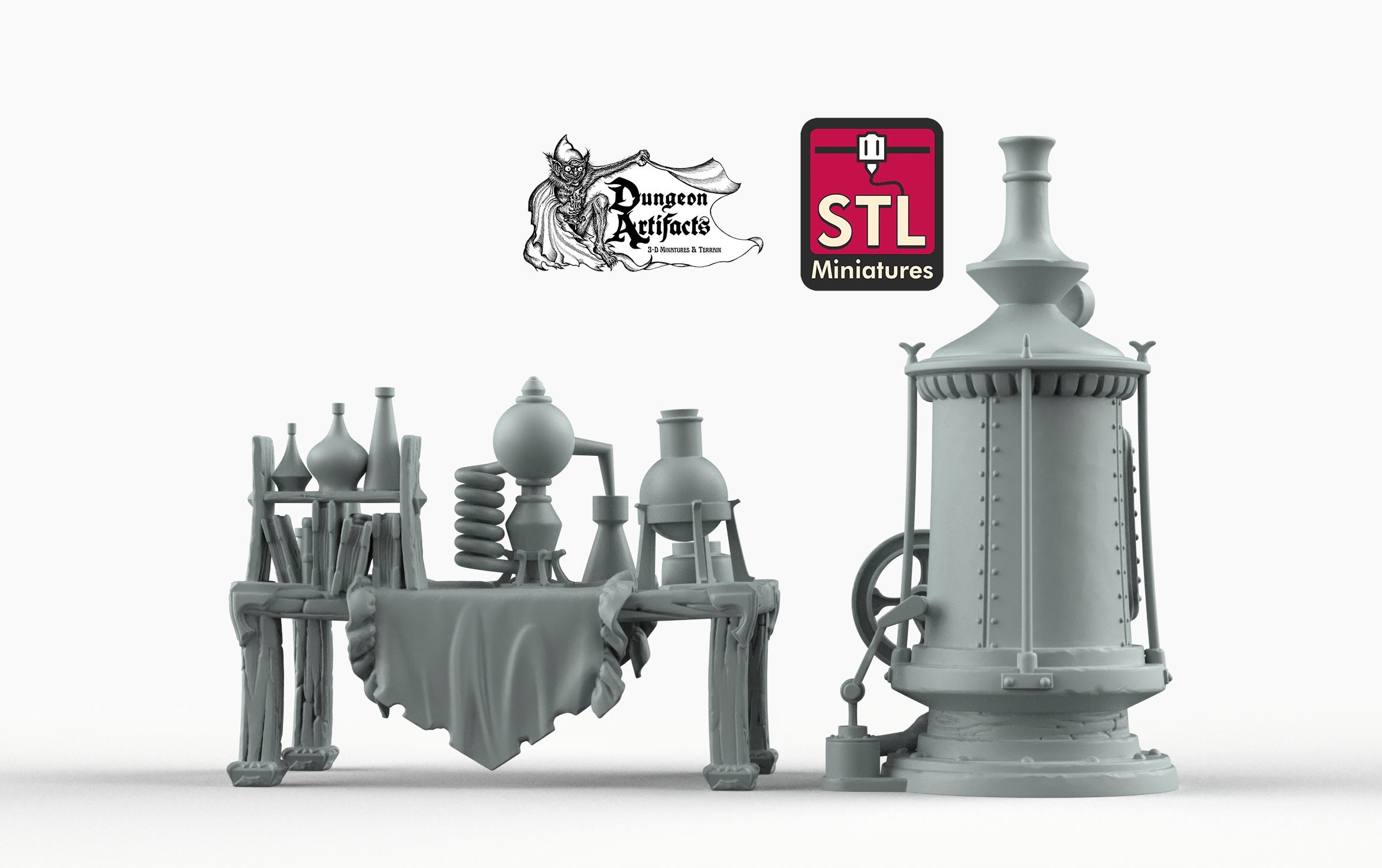Alchemist Lab - STL Miniatures Wargaming Forgotten Realms D&D Dnd ...