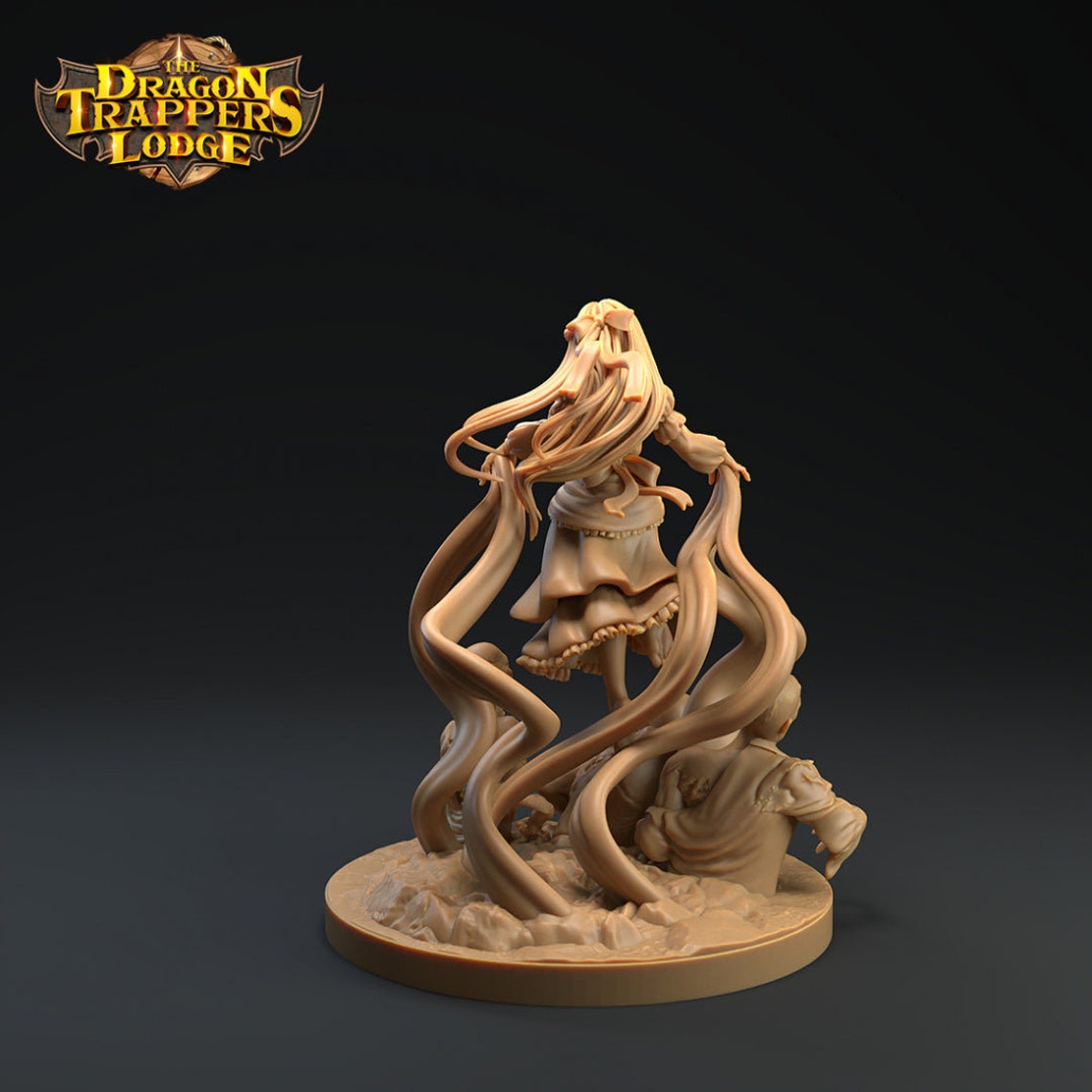 Ethel Reenus Ghost Girl Ghost Dragon and Trapper Pack - Etsy