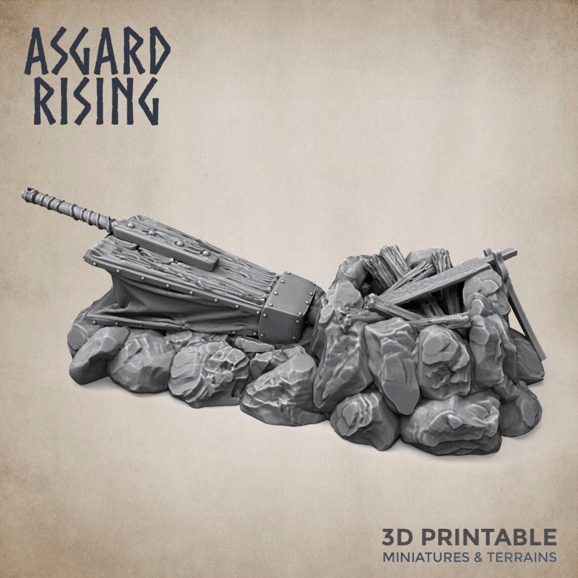Blacksmith's Forge Asgard Rising Miniatures Wargaming - Etsy