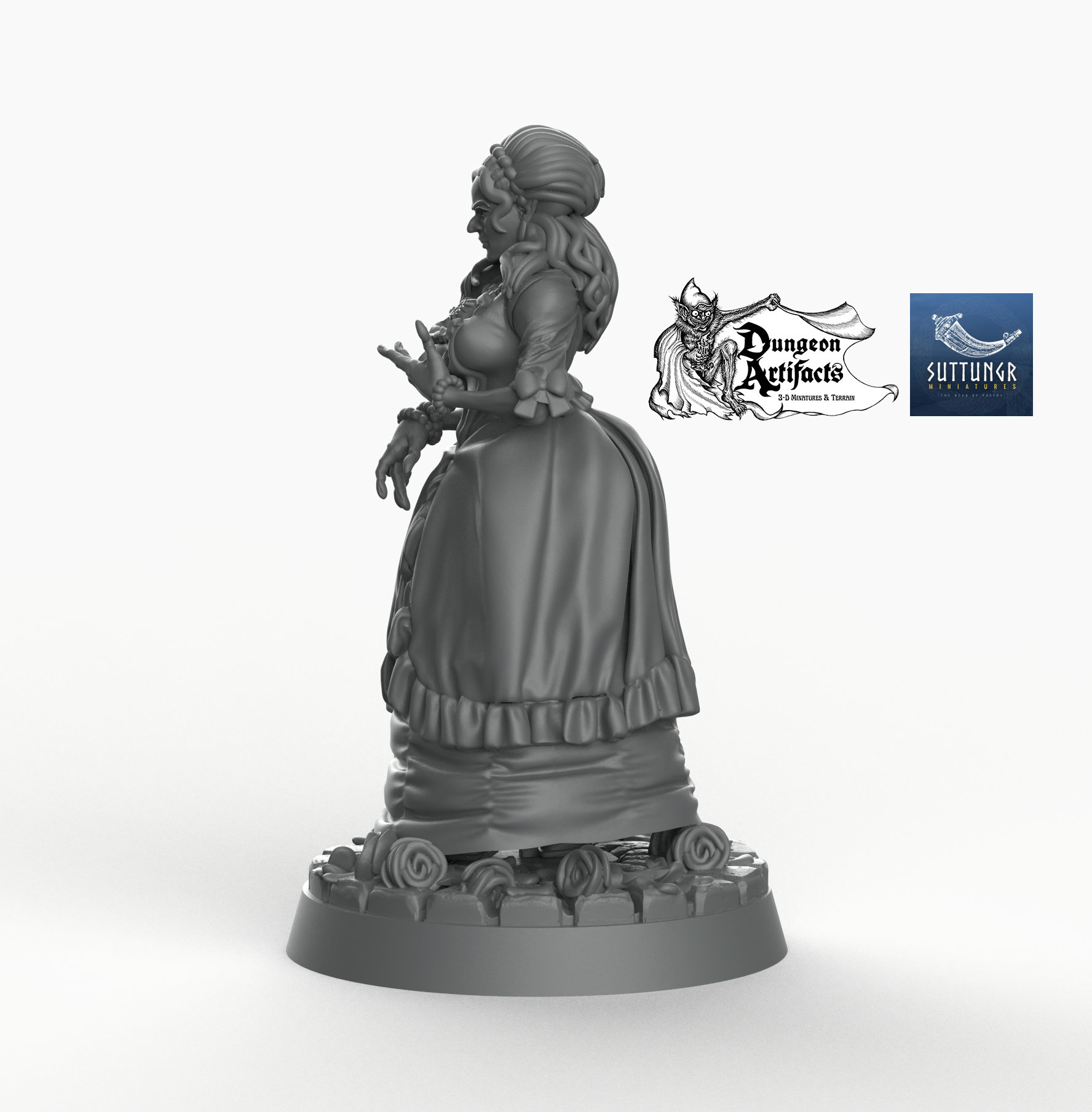 Vampire Countess Suttungr Miniatures Monster D&D Dnd - Etsy