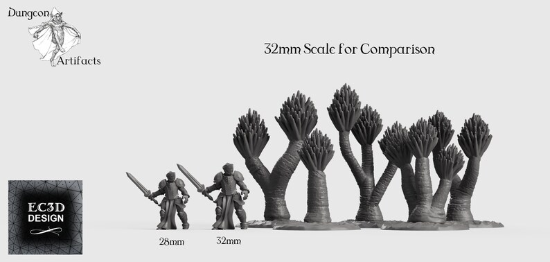 Yucca Trees - 28mm 32mm Empire of Scorching Sands Wargaming Terrain - Etsy