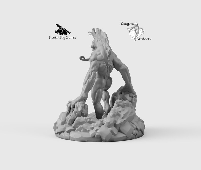 Cave Feral Prime Wargaming Miniatures Monster Rocket Pig | Etsy