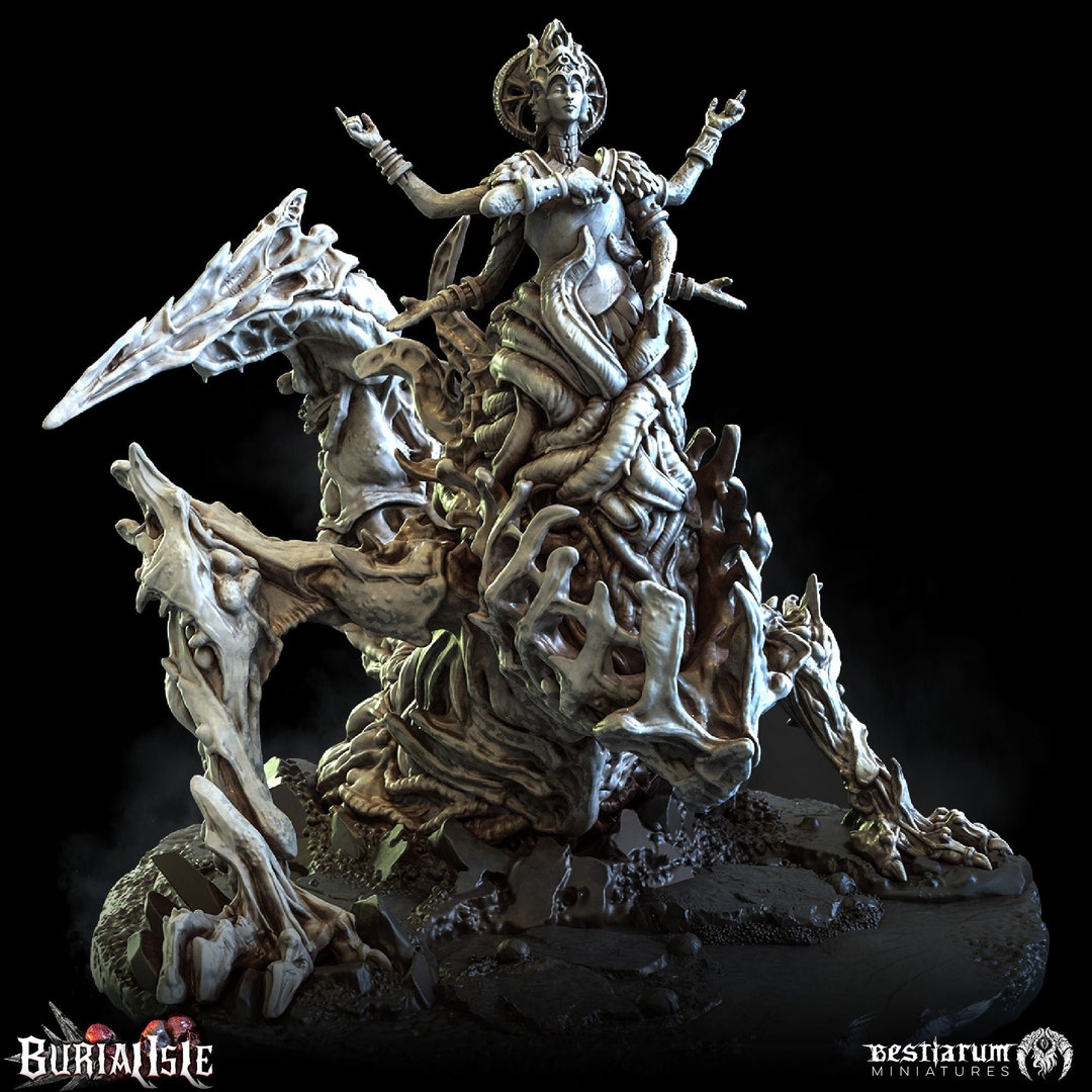 Corrupted Idol | Burial Isle | Bestiarum | Miniatures D&D Wargaming Dnd ...