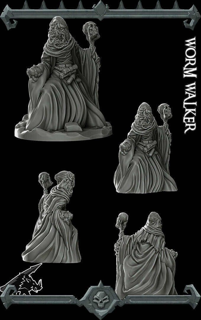 Worm Walker Wargaming Miniatures Monster Rocket Pig Games - Etsy