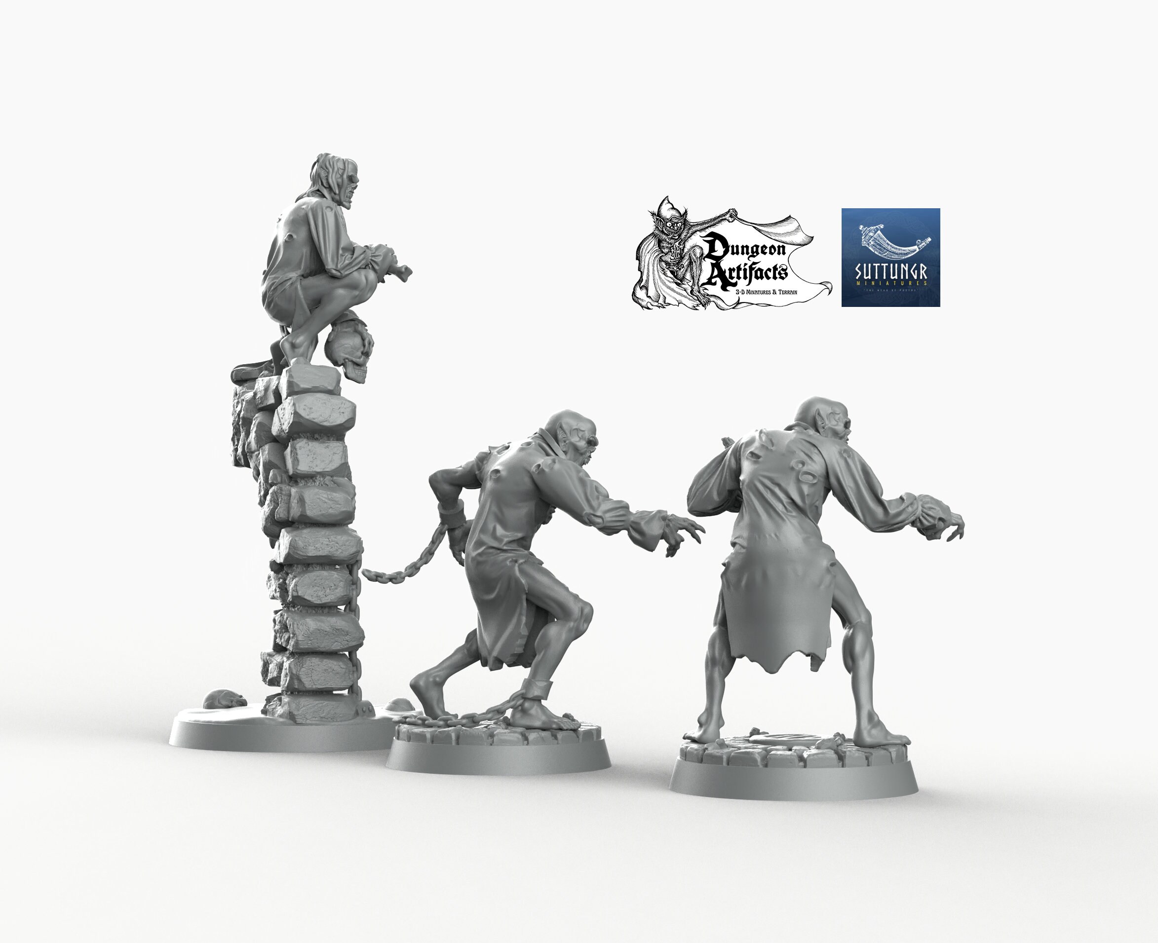 Vampire Strigoi Lessers Suttungr Miniatures Monster D&D Dnd | Etsy