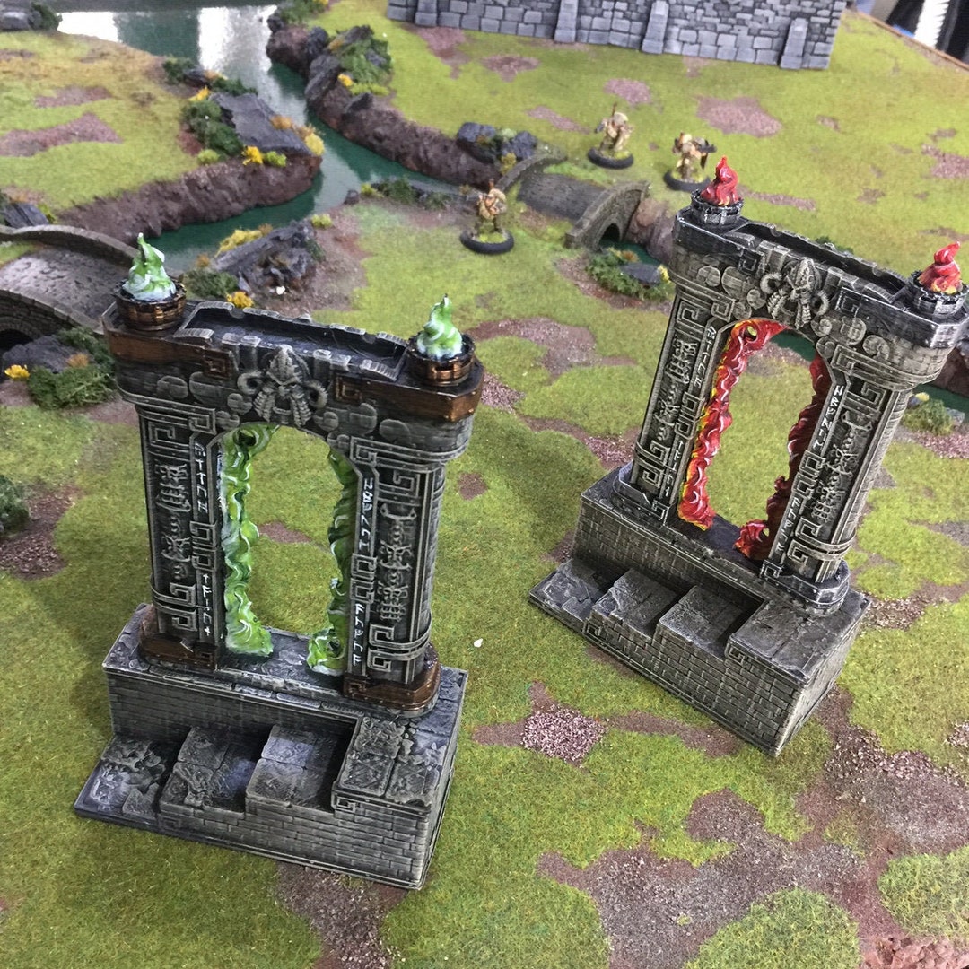 Realm Portal - 15mm 28mm 32mm Time Warp Wargaming Terrain Scatter ...