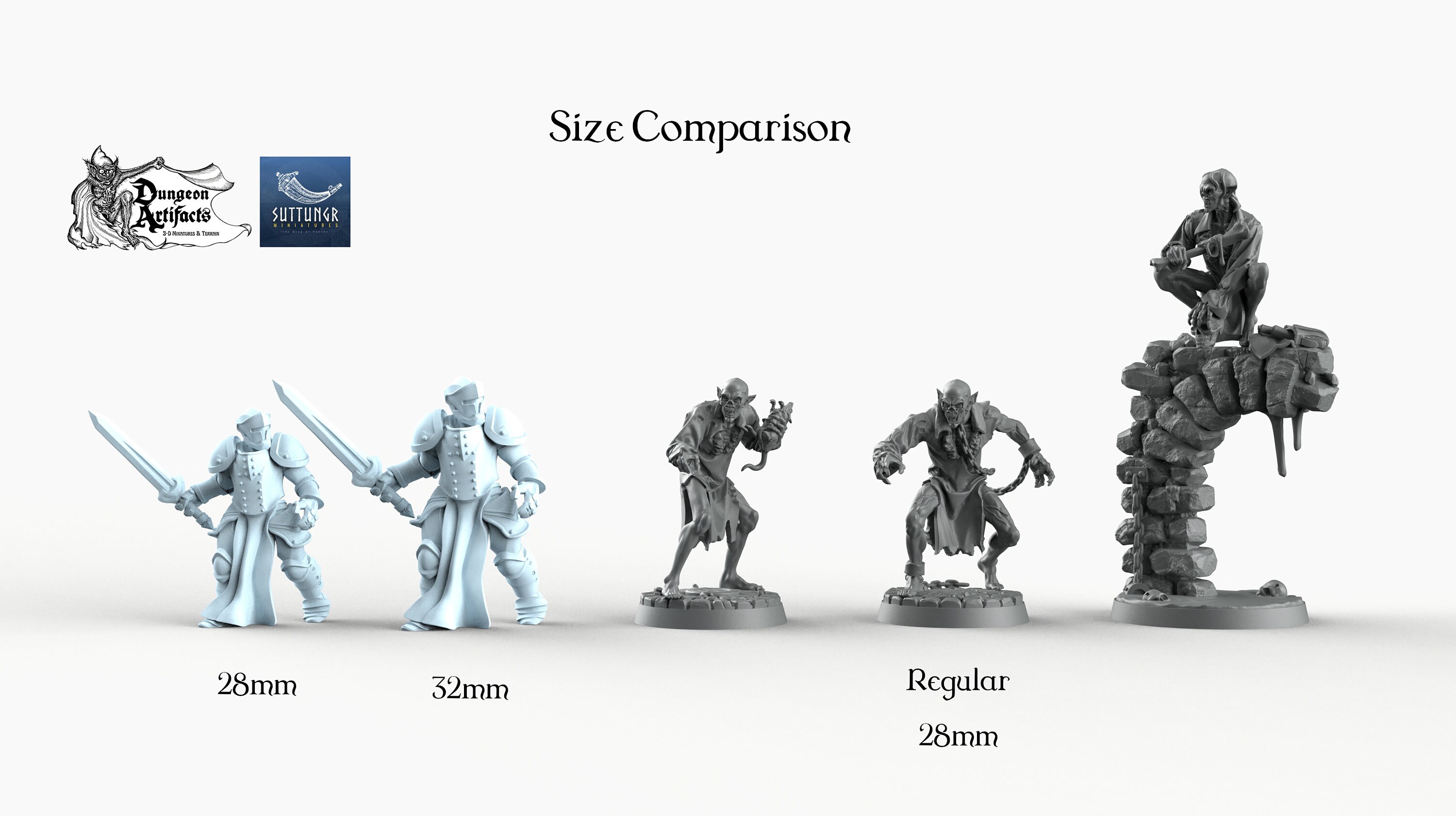 Vampire Strigoi Lessers - Suttungr Miniatures Monster D&D Dnd ...